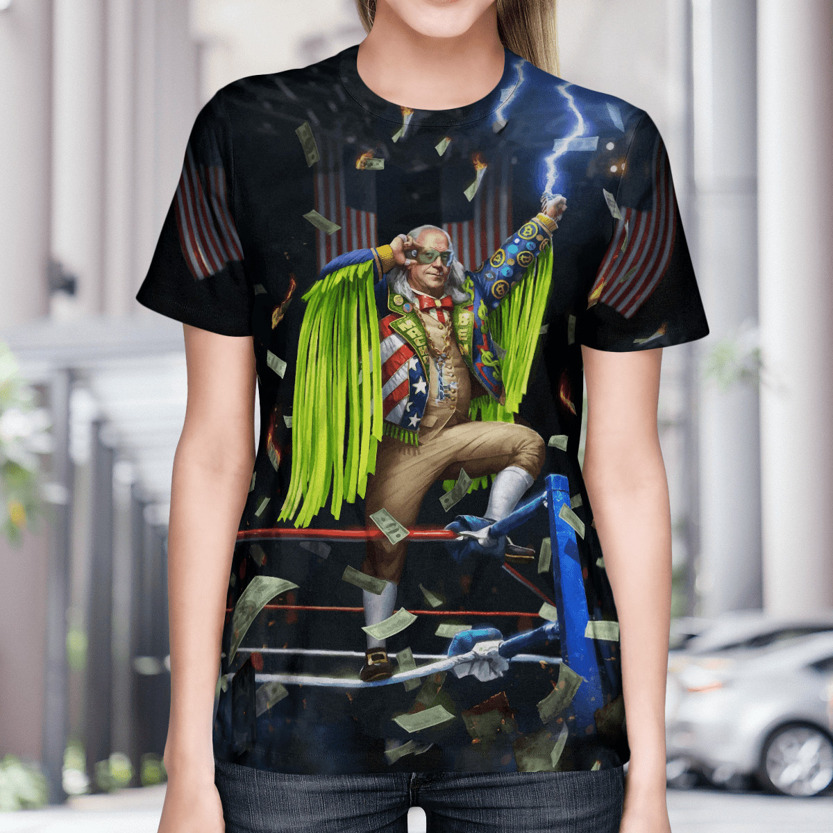 Benny F Wrestler AOP Shirts | IPA Goods